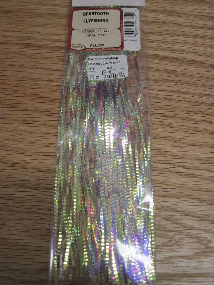 Flashabou Lateral Scale - Beartooth Flyfishing